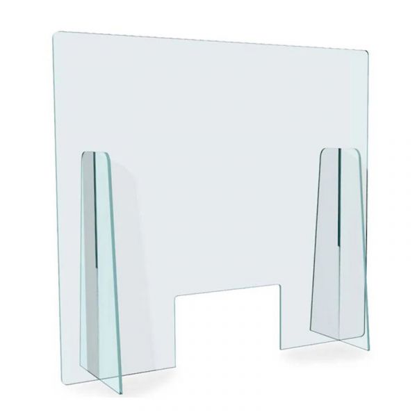 Barriera di Sicurezza in Plexiglass - 50×80 cm - Trasparente - TessilHotel